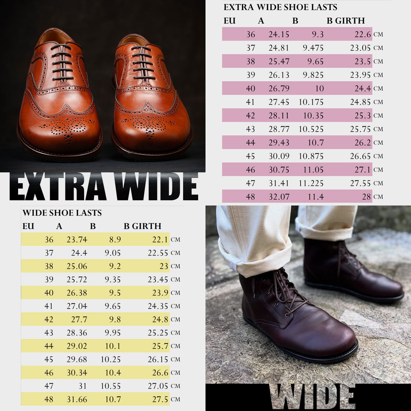 Size Guide for Barefoot Shoes | Gaucho Ninja